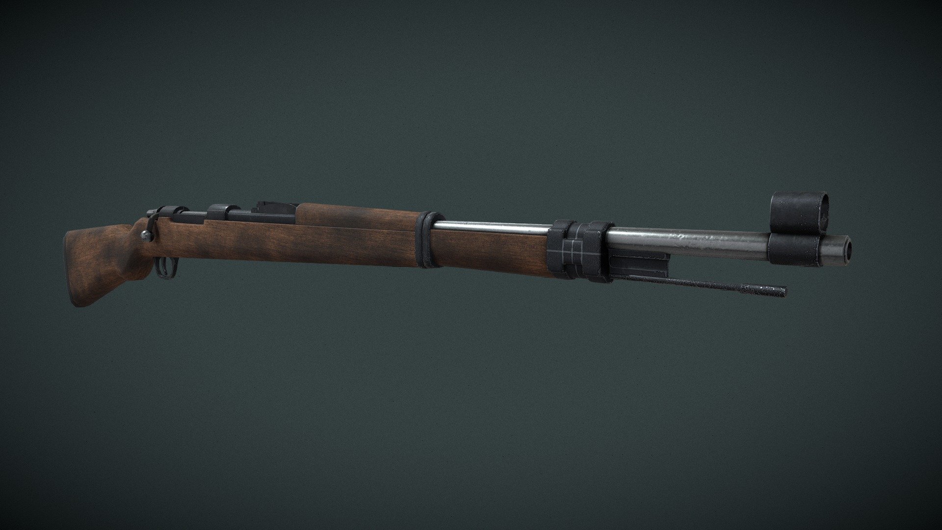 Kar98K - Download Free 3D model by Dima_Biliakkk [b2643e9] - Sketchfab