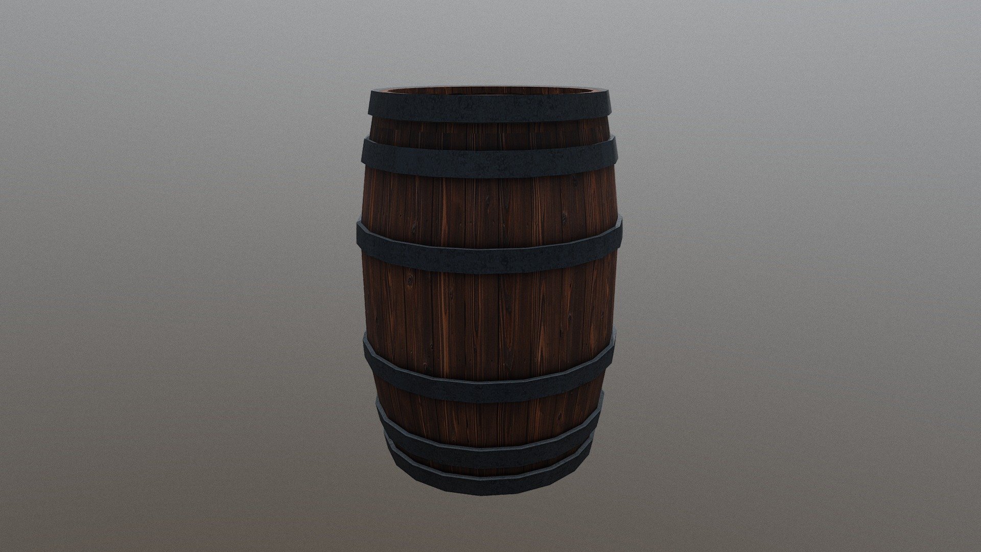 Barrel (with Legend of Zelda Logo) - 3D model by Abbie John ...