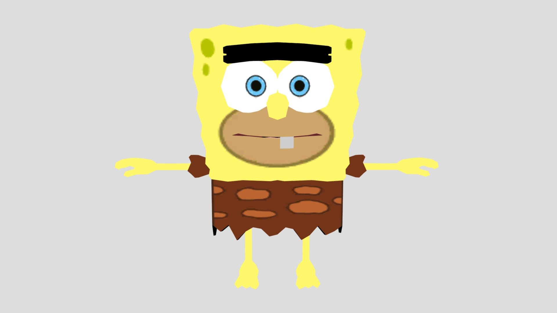 SpongeGar Costume (mg) GameCube - Download Free 3D model by Sajin ...