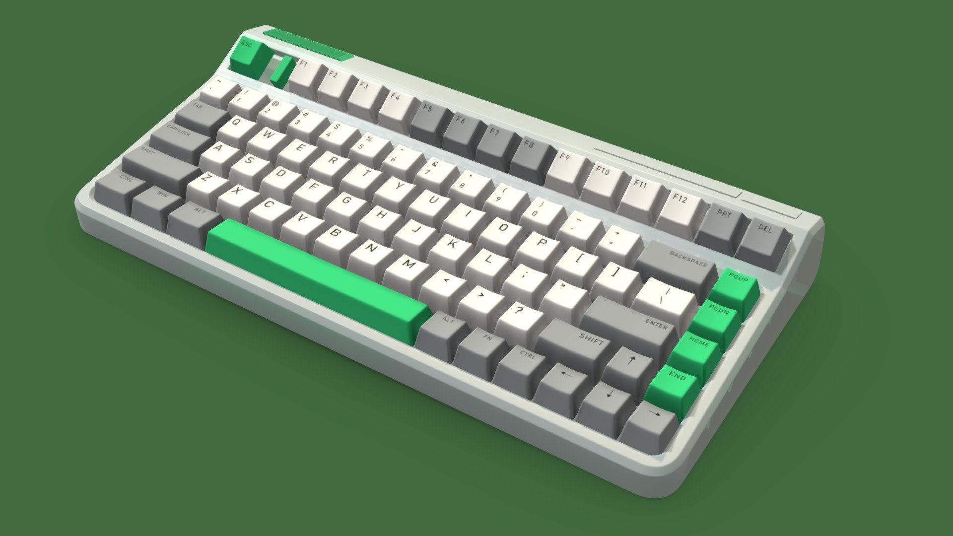 Simple Keyboard - Download Free 3D model by Pickeri (@uglythree ...