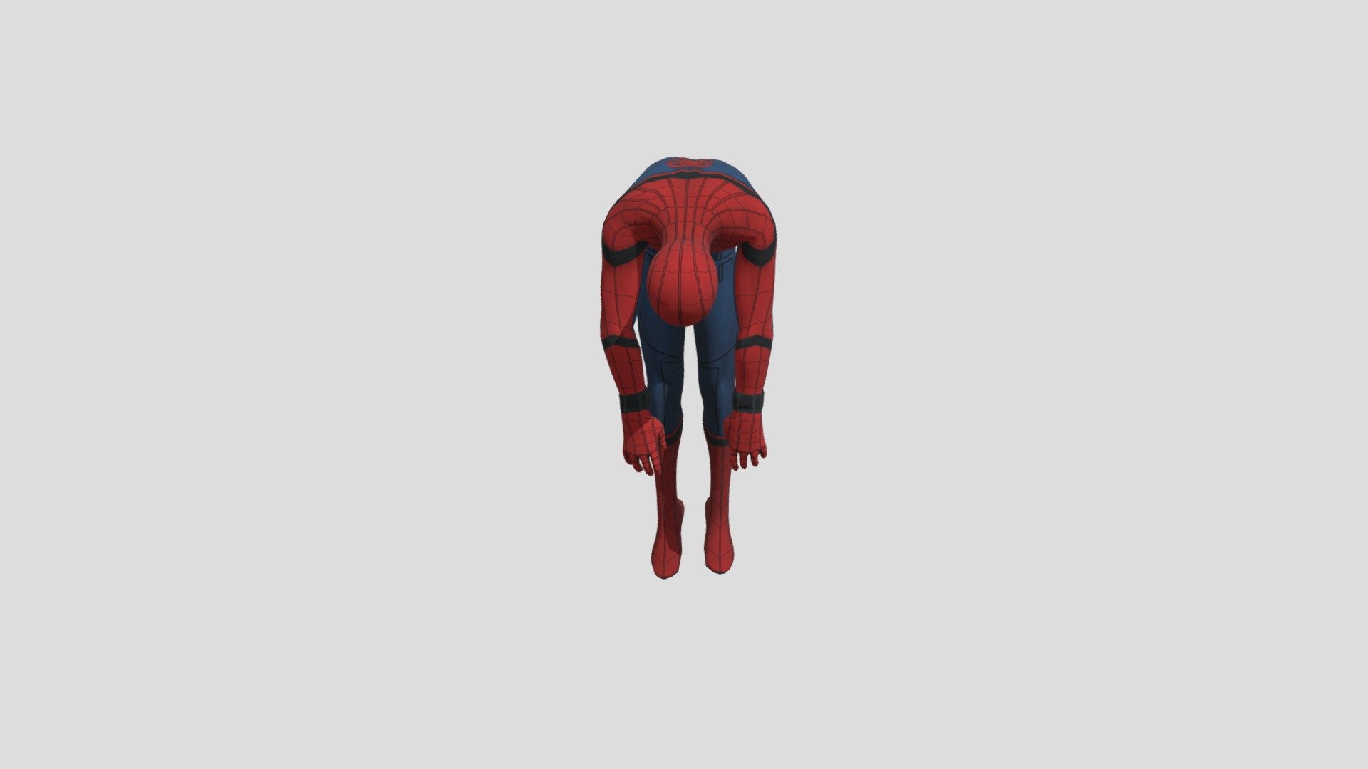 Spiderman Falling Pose - 3D model by WristySpider834 [b265e06] - Sketchfab