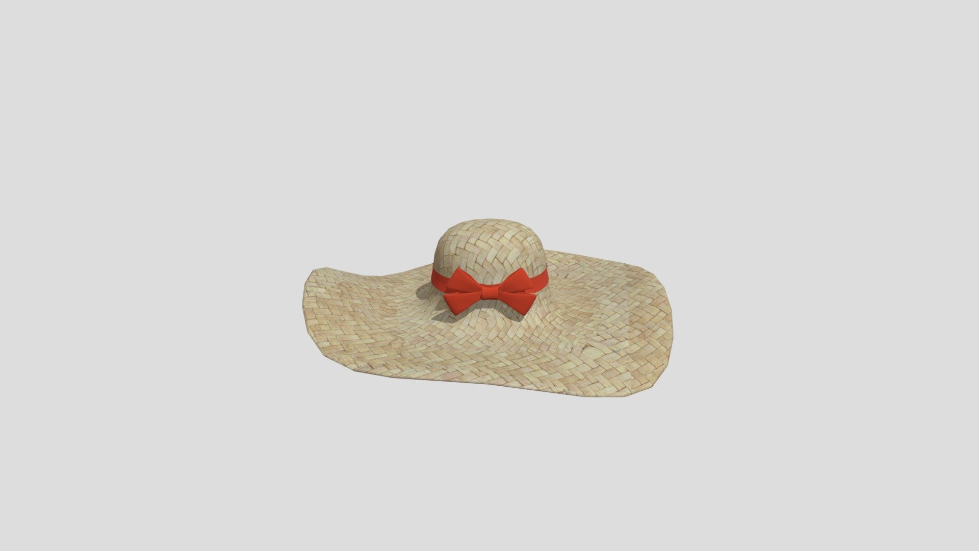 Straw Hat V2 - Download Free 3D model by leman0312 [b2665c7] - Sketchfab