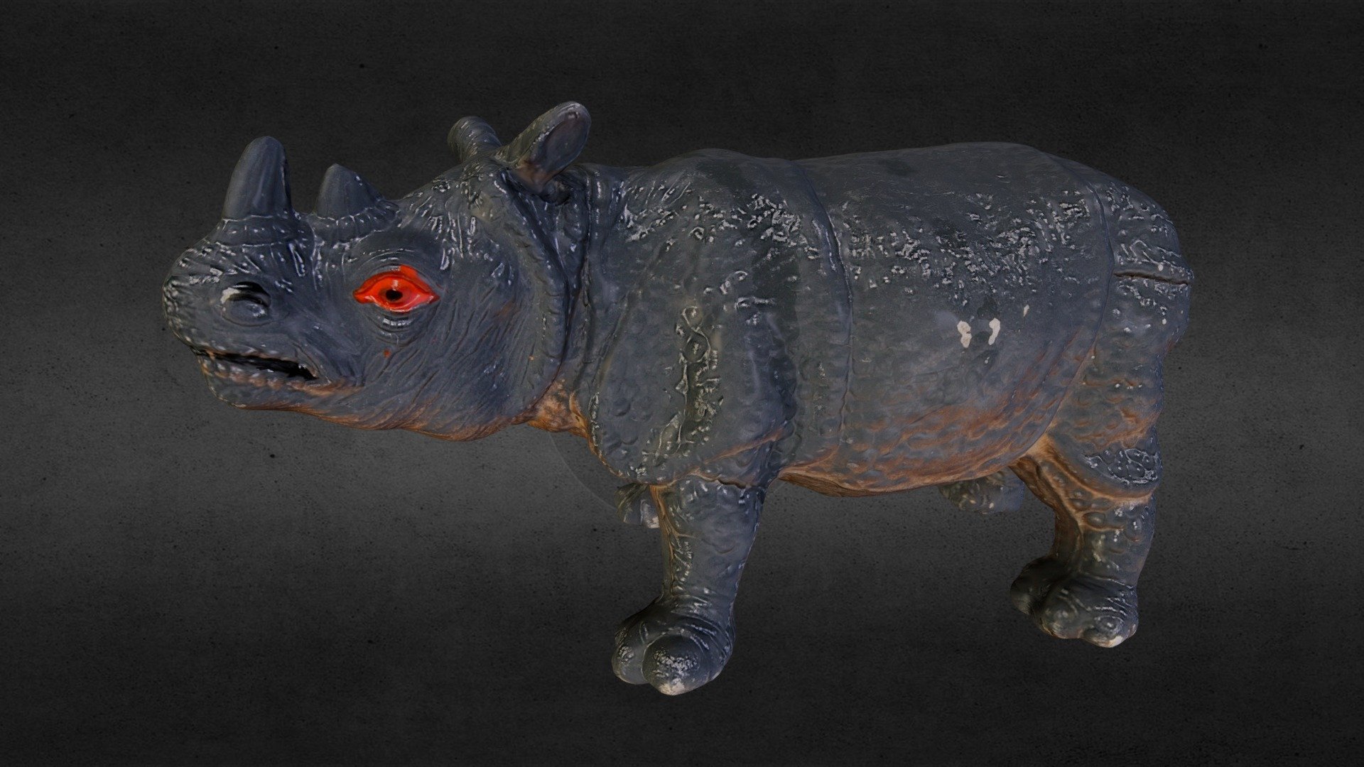 Rhinoceros_Toy_3D_Photogrammetry - 3D model by Hipervision.eu (@MarkoV ...