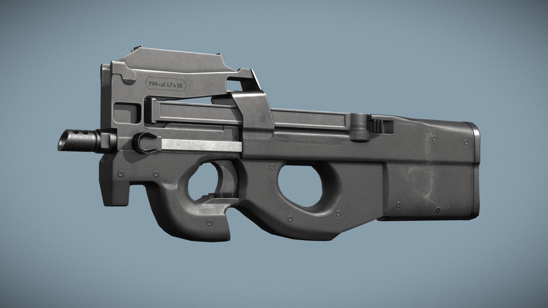 P90 TOKYO MARUI - 3D model by Dmitry Surkov (@dsurkov) [b26792d ...