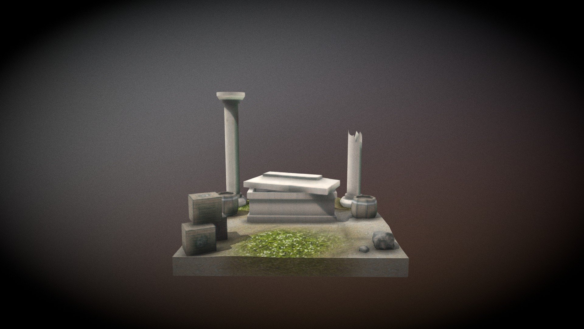 Tomb - 3D model by Faernyn [b268663] - Sketchfab