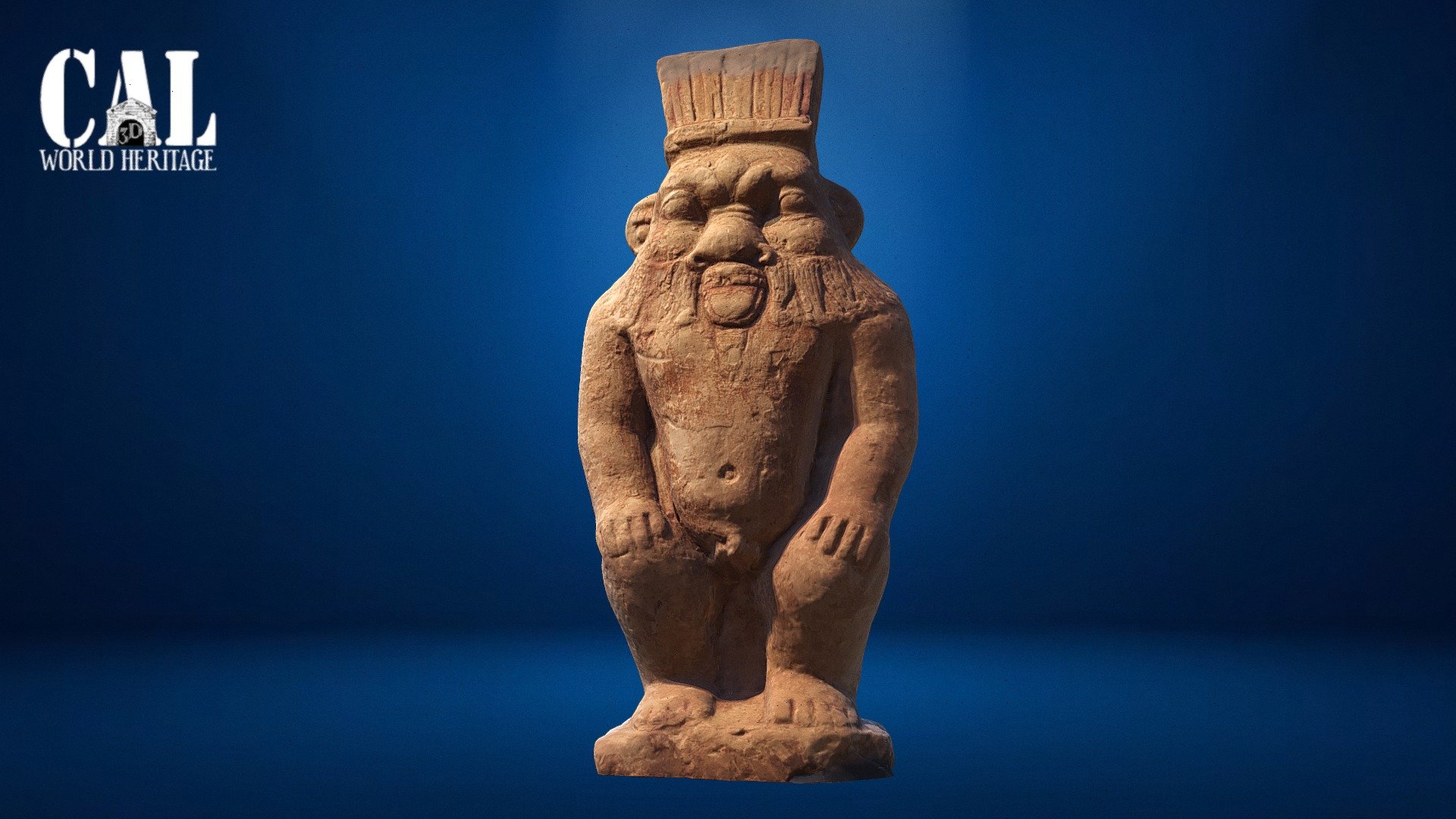 Estatua del Dios Egipcio Bes - 3D model by luiscoya [b268f45] - Sketchfab