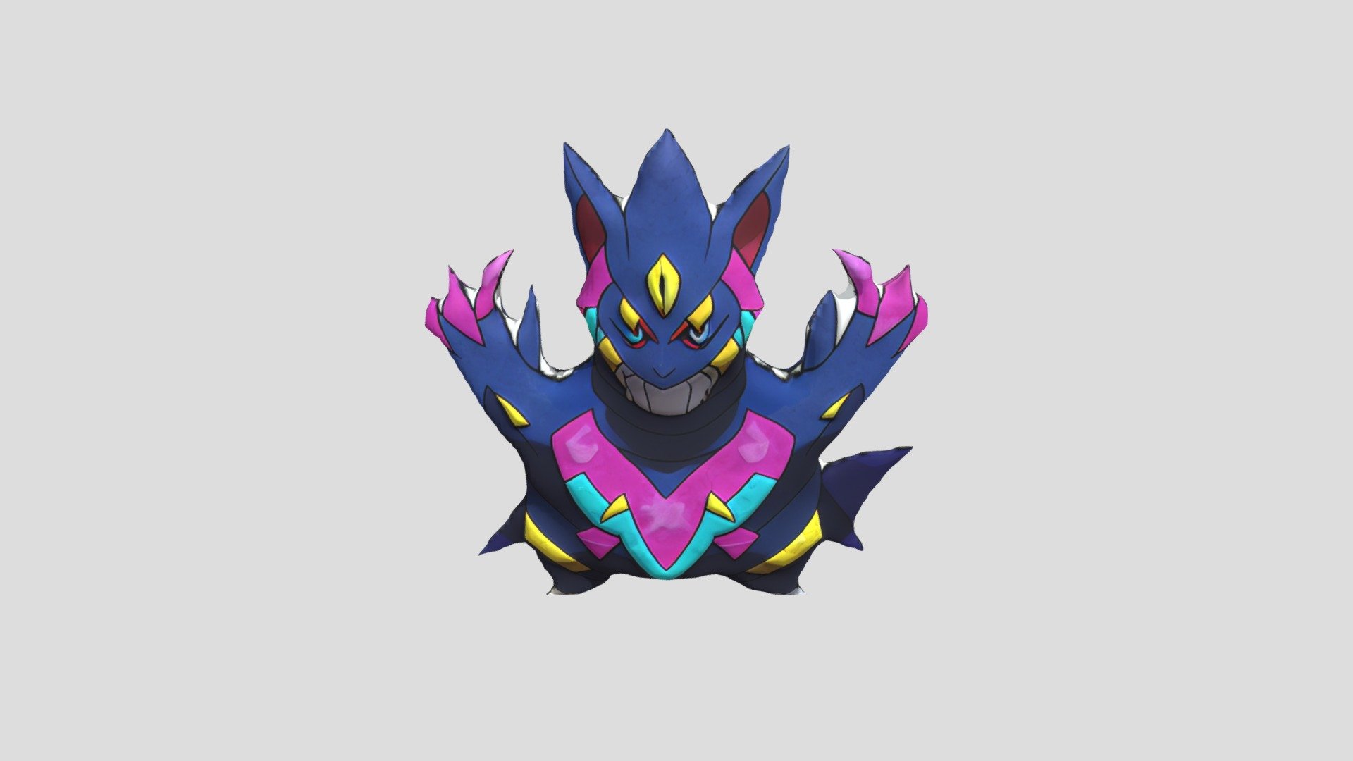 Pokemon Goal 445 - Download Free 3D model by klrxyz [b26a172] - Sketchfab