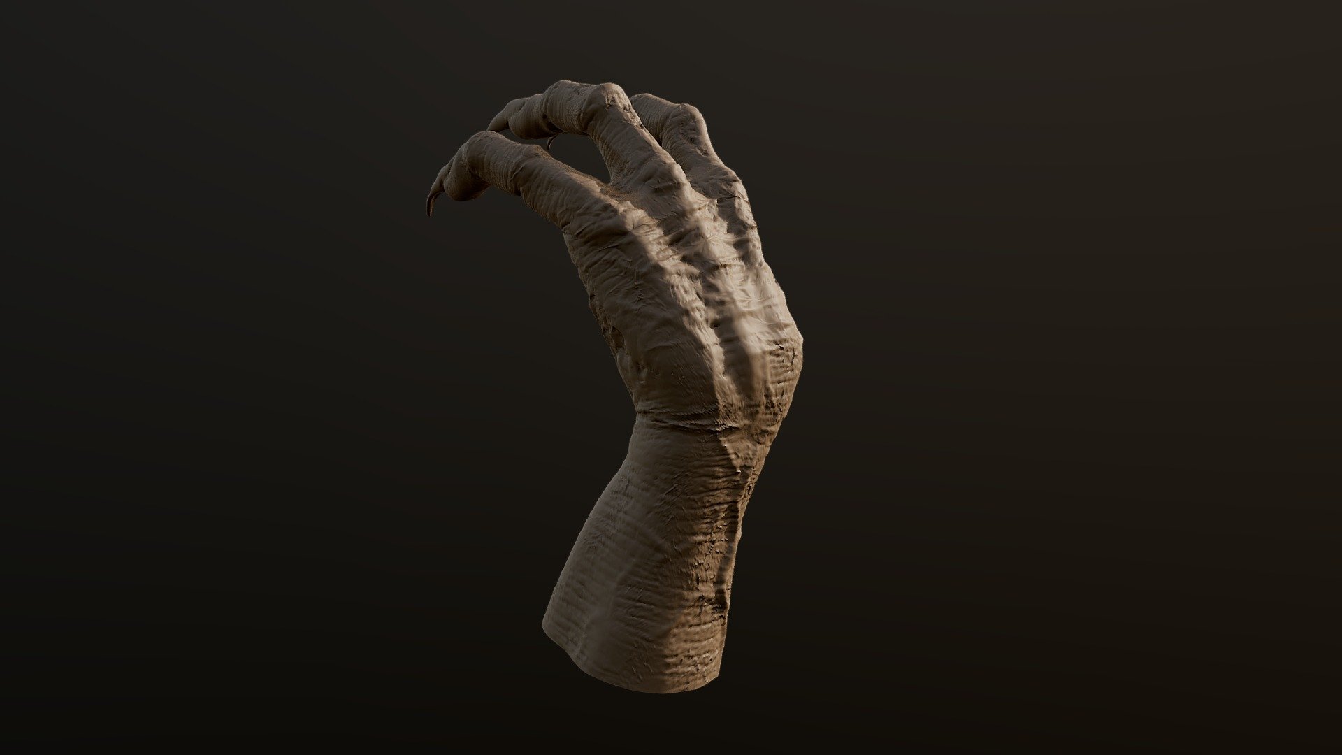 Monster Hand 2 - Buy Royalty Free 3D model by Rumpelstiltskin ...
