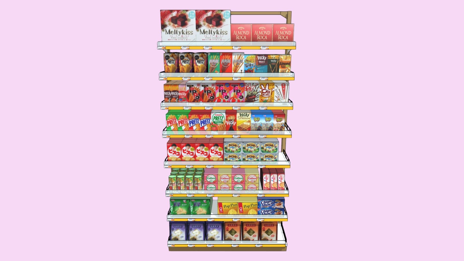 Snack shelf 2 - Download Free 3D model by Pasha (@Pasha.) [b26b928 ...