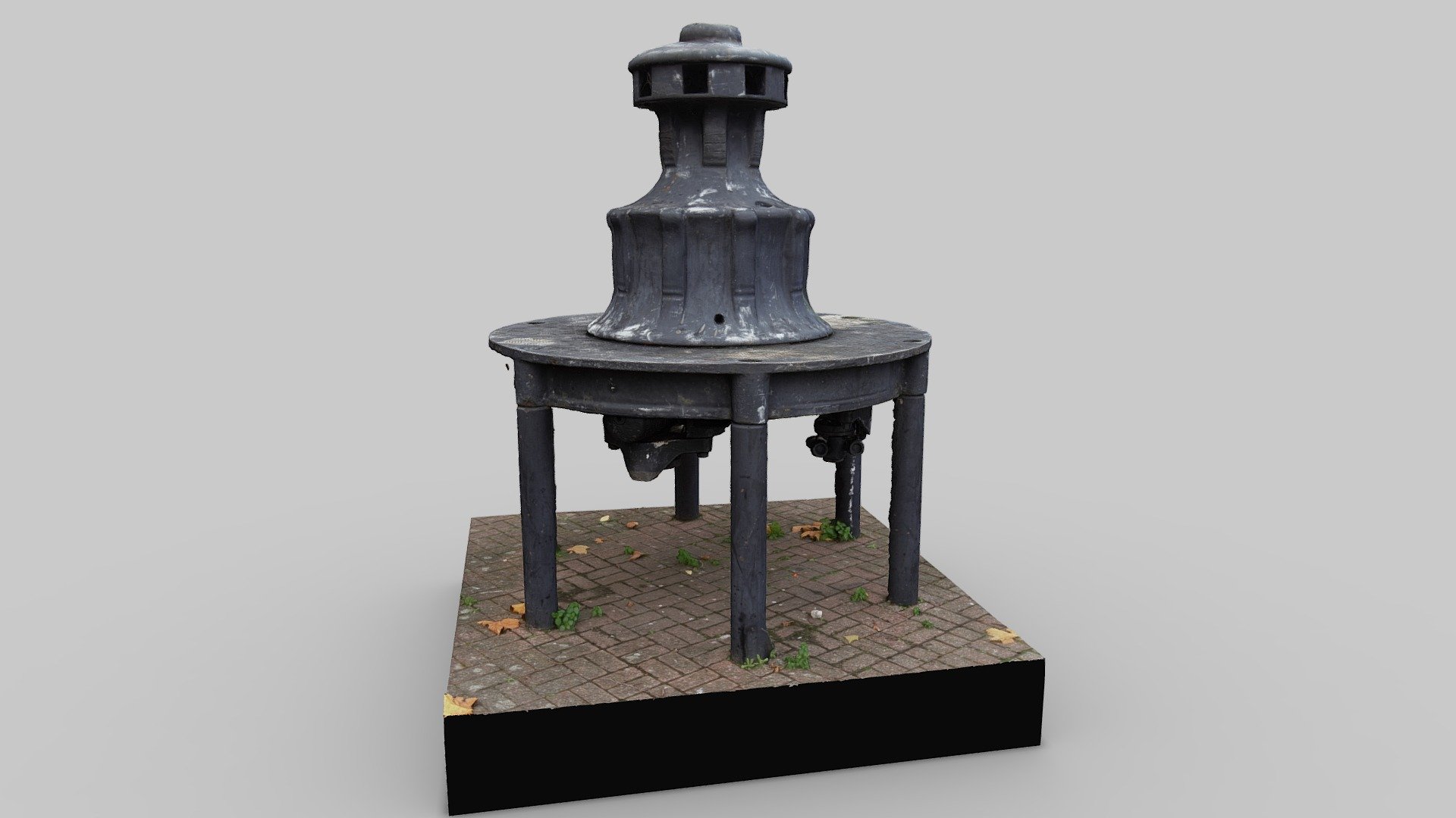 Hydraulic Capstan - Download Free 3D model by artfletch [b26b95c ...