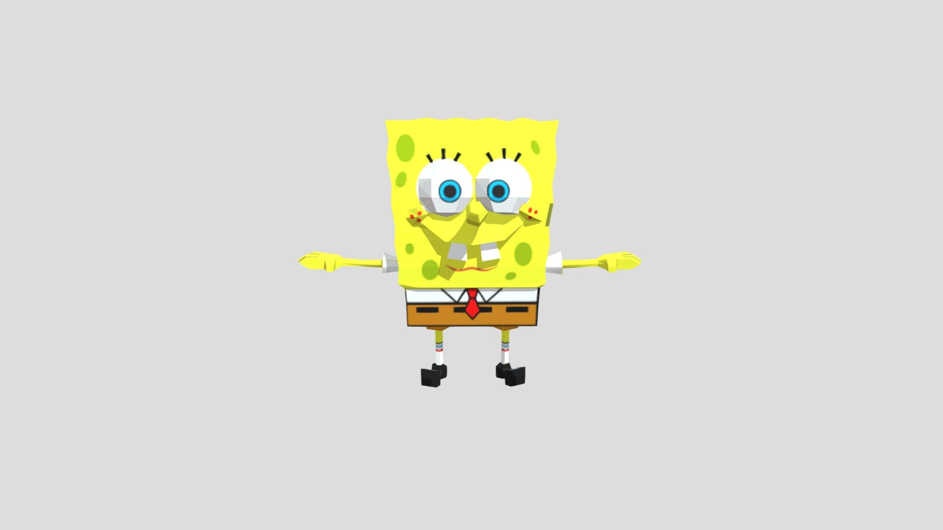 Low poly spongebob rig - Download Free 3D model by anaceladiosabot ...