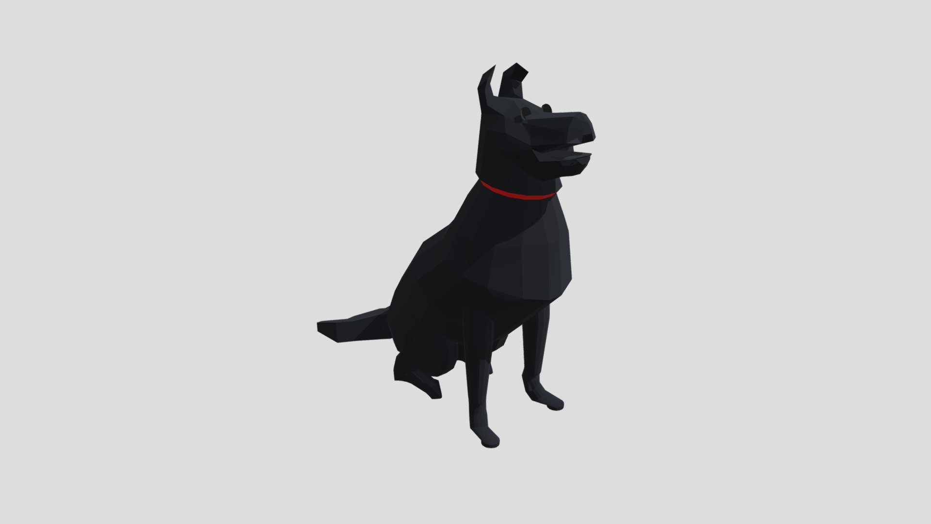 Low poly dog - 3D model by BenjaFelih (@benjafelih_) [b26cee8] - Sketchfab