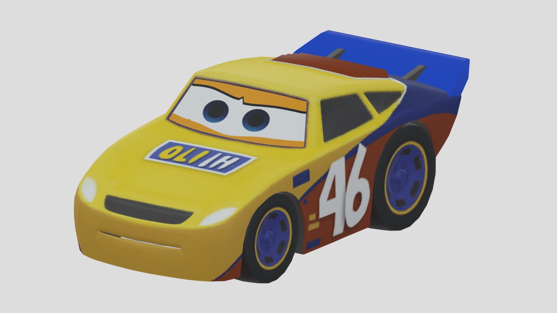 Disney Infinity 3.0 | Racers Car 46 - Download Free 3D model by SMF ...