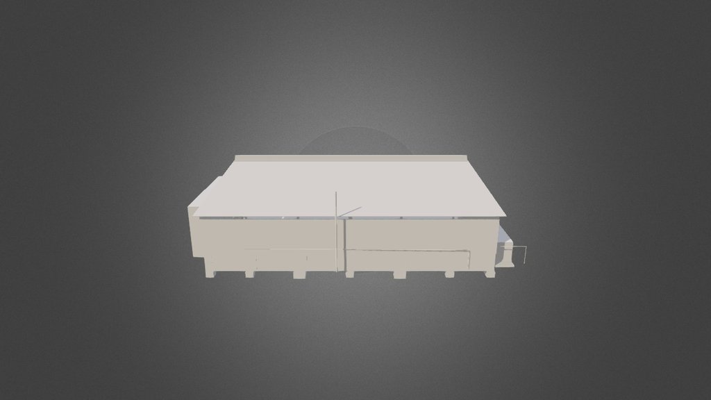 P00261 Overdekking Containerpark - 3D model by MWC-Claessen ...