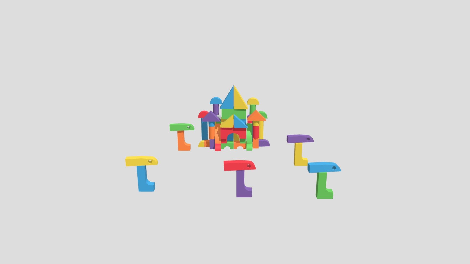 castle is blocky - 3D model by Jack Guenin (@JackGuenin) [b26f9f4 ...