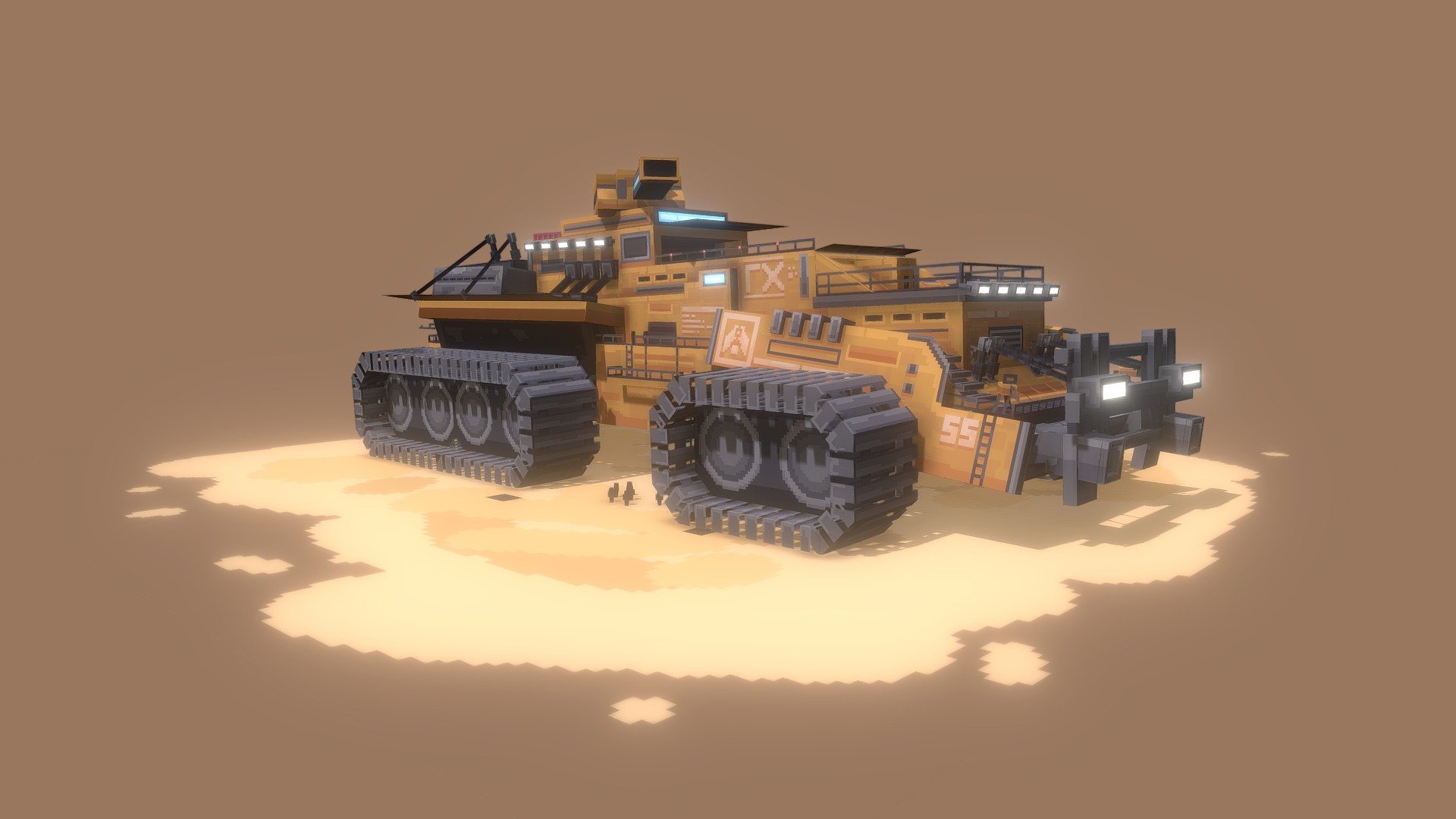 Desert Adventurer - 3D model by IIyctouxD [b26ffad] - Sketchfab