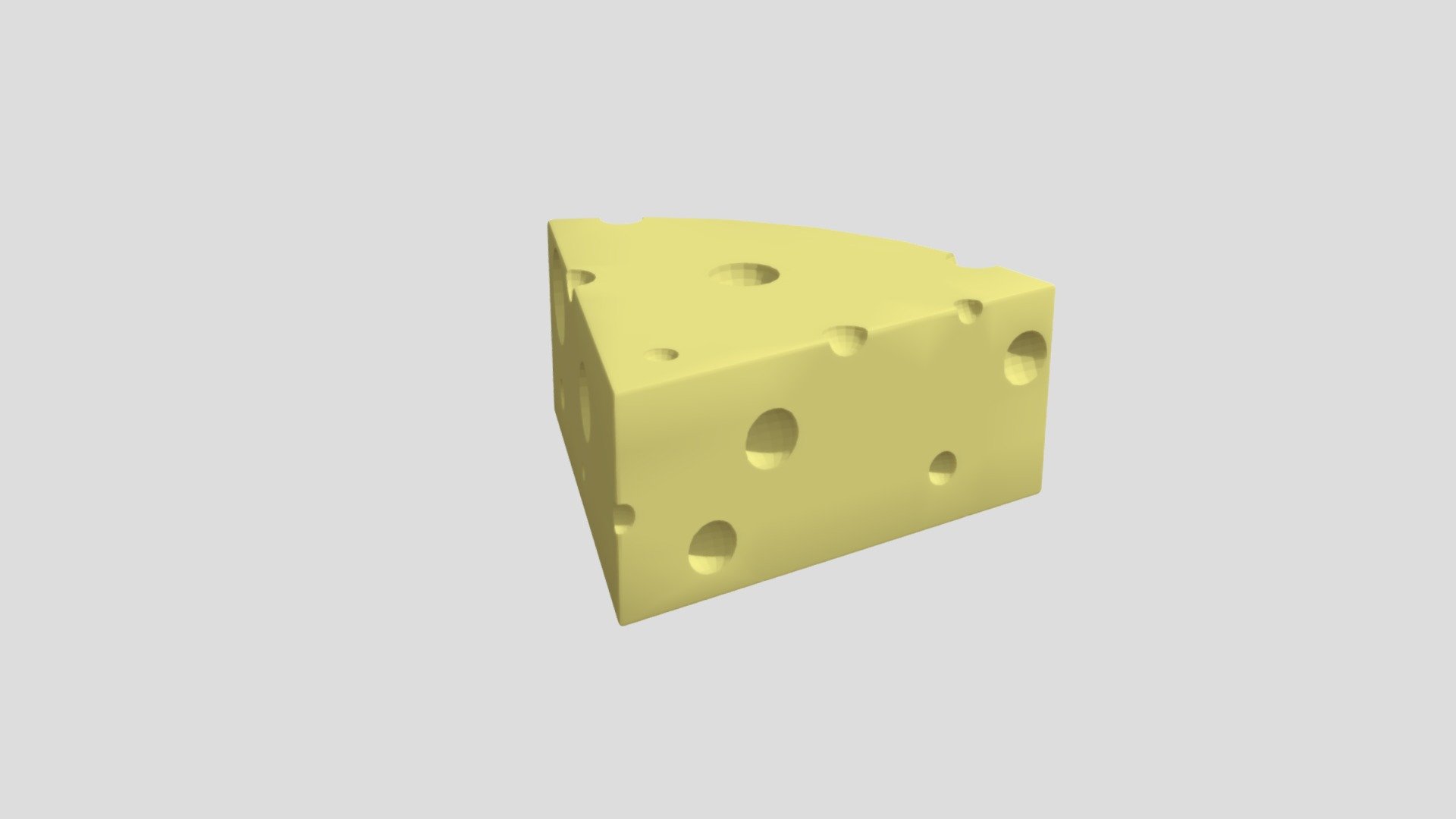 Cheese - Download Free 3D model by Kroko.blend (@jaromir.ternavskiy ...