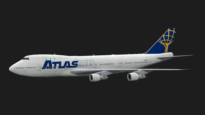 Boeing-747 3D models - Sketchfab