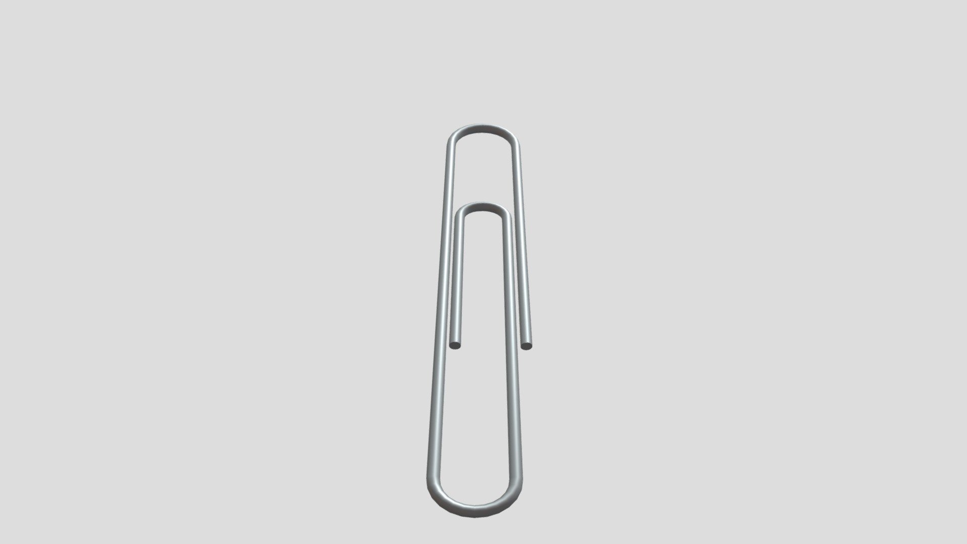 Paper clip - 3D model by Ihor Driapak (@igordryapak) [b274a0e] - Sketchfab