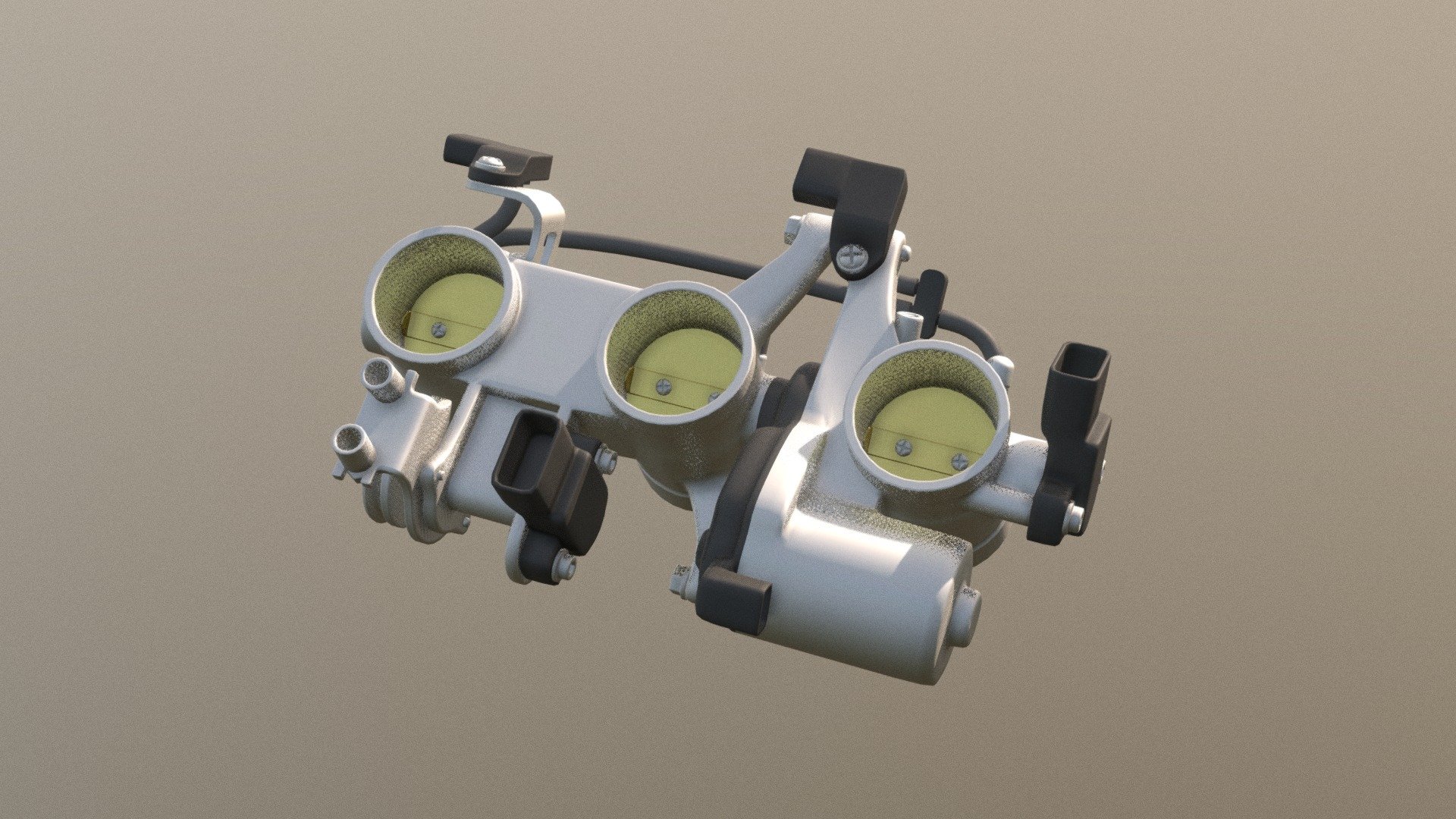 Throttle Bodies - 3D model by Jamie Hamel-Smith (@jamie3d) [b274f7b ...