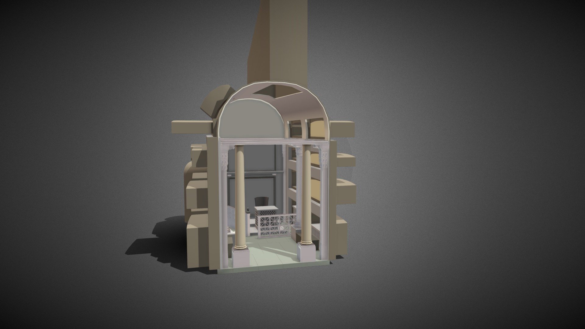 Crypt of the Popes - Little Vatican - 3D model by MichaelKlee [b276602 ...