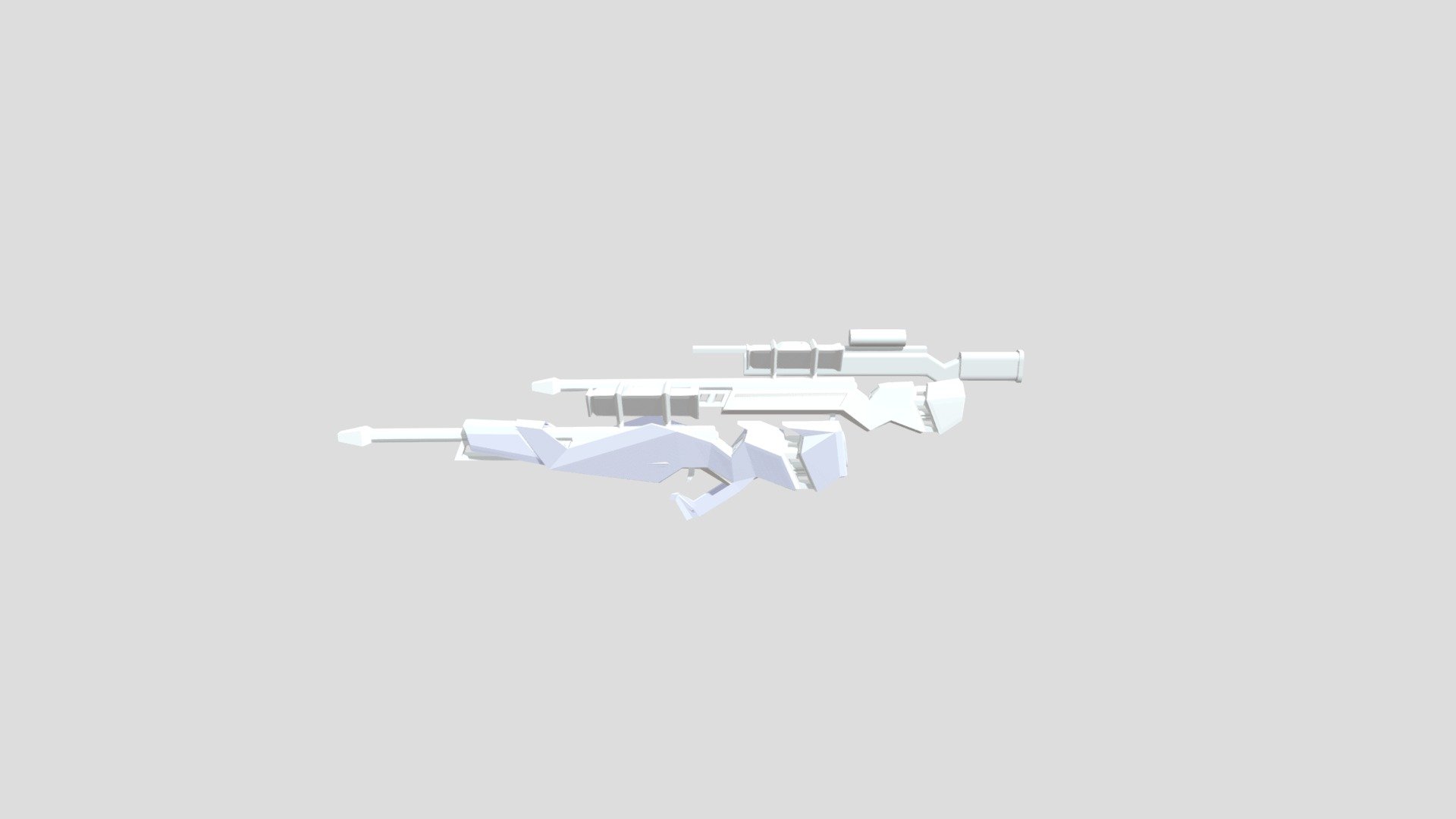 Rifle Tech - 3D model by Q&A (@qna141108) [b276753] - Sketchfab
