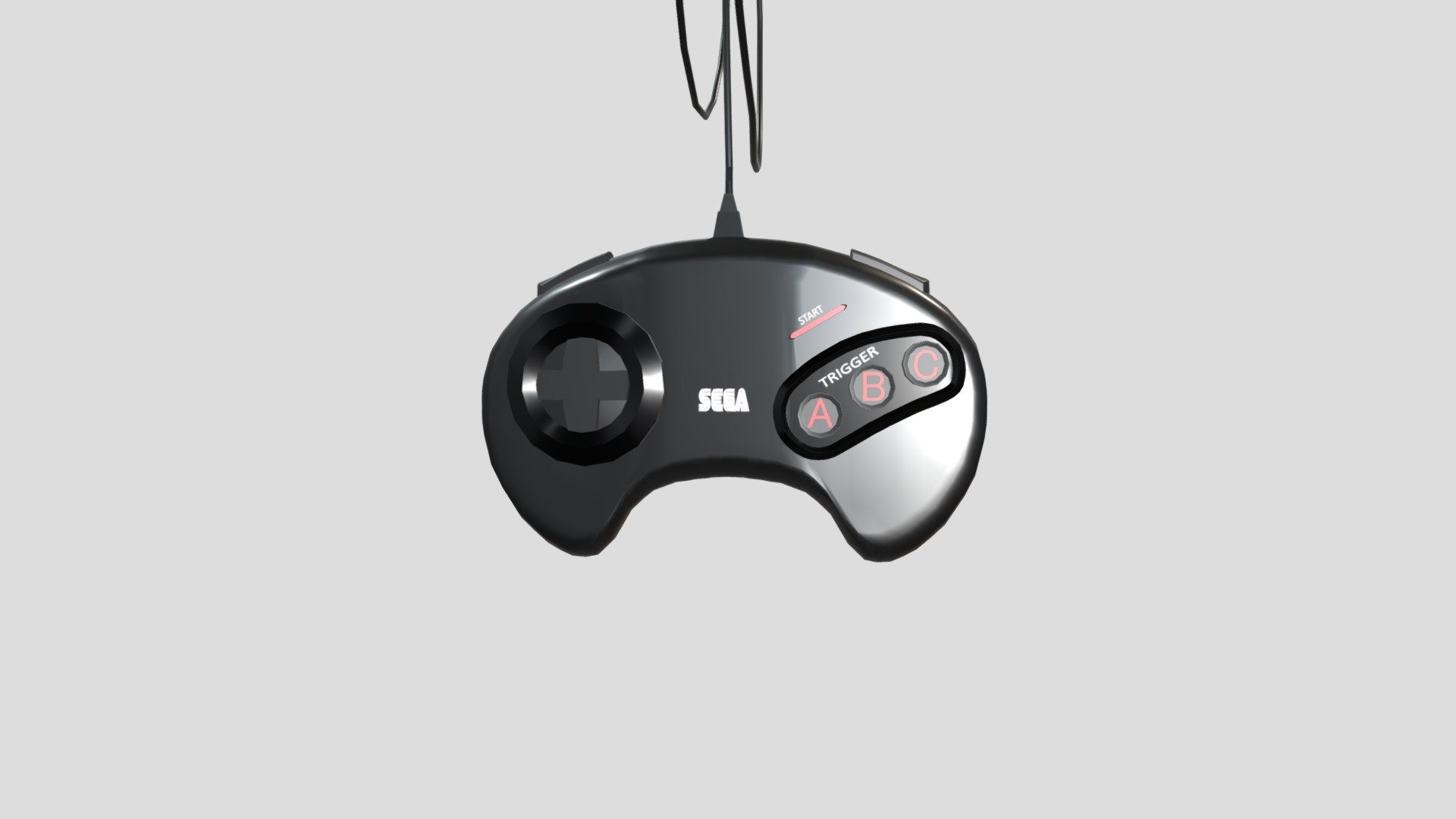 SEGA Mega Drive Control Pad - Download Free 3D model by Pan_Ar4ik ...