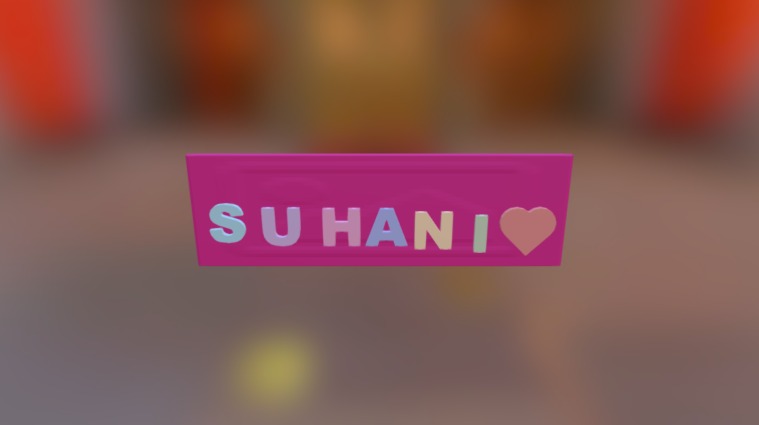 Suhani - 3D model by suhani [b277684] - Sketchfab