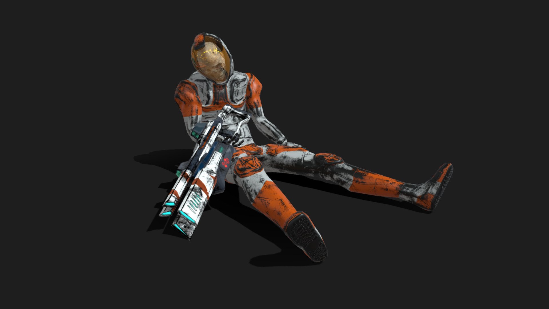Dead Soldier Jump Scare Gun2 - 3D model by nafla4 [b277b01] - Sketchfab