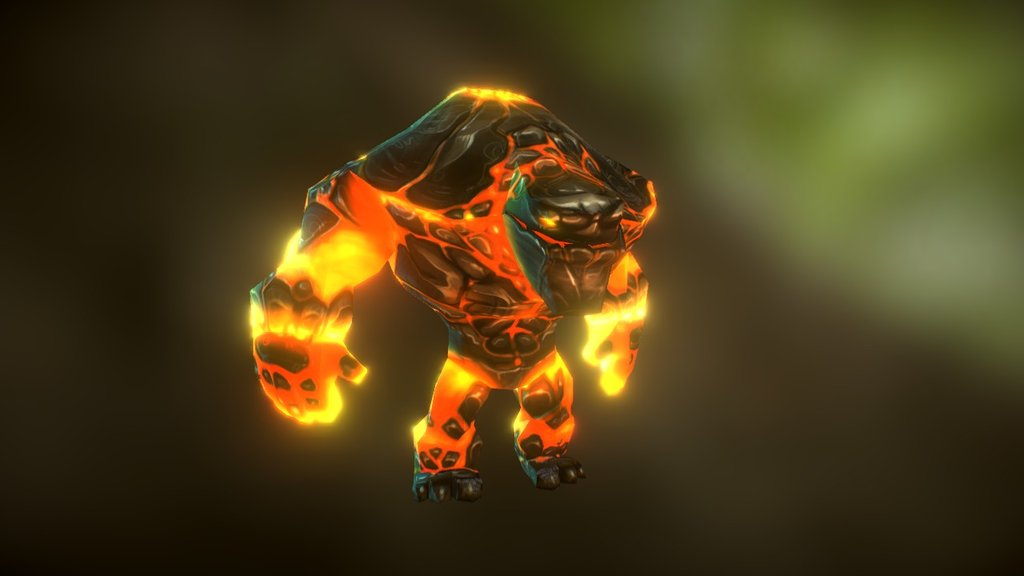 Fire Elemental - 3D model by stallfish [b277ba6] - Sketchfab