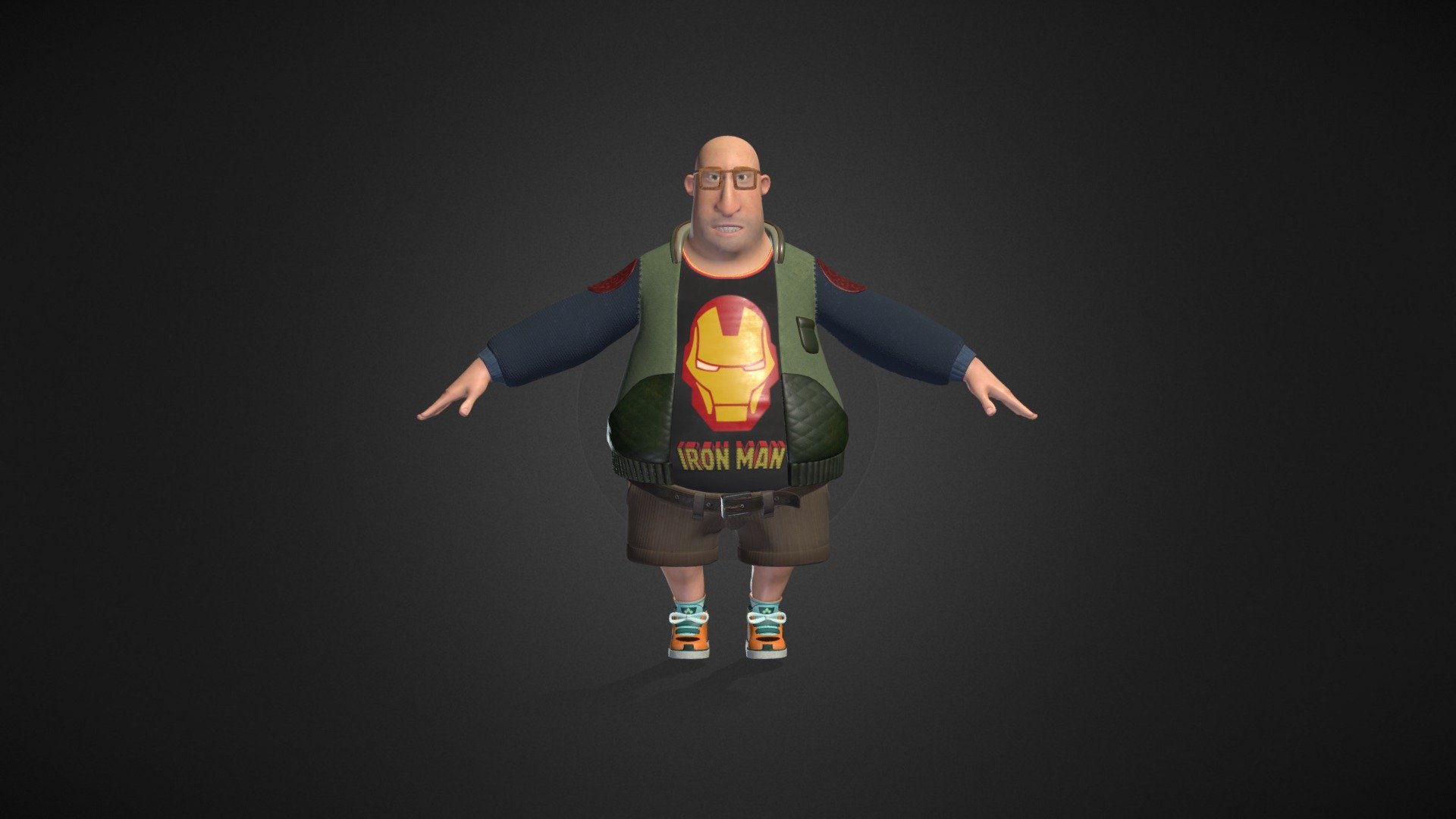 Dude - LookDev - 3D model by gabrieldestro [b278dc8] - Sketchfab