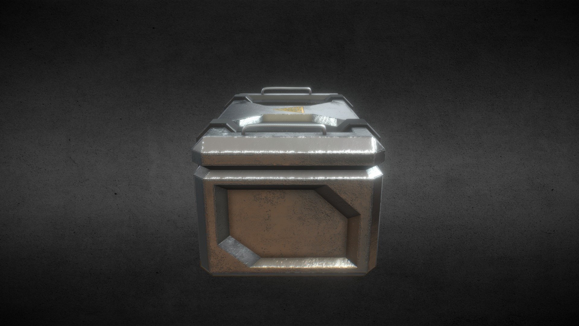 Metal_Damaged_Crate - Download Free 3D model by LuthBird1 [b27d33c ...