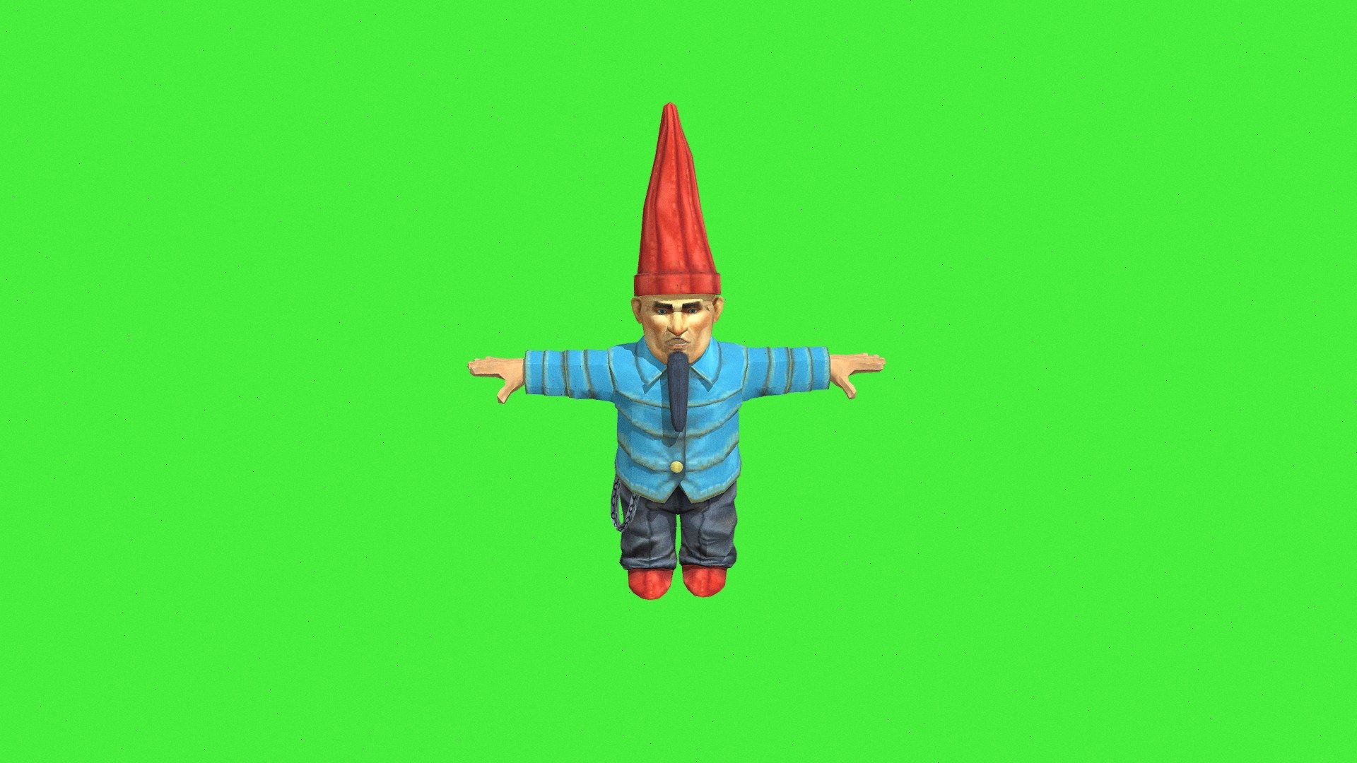 Dwarf Defeated (Yelling and jump) - Download Free 3D model by humraz ...