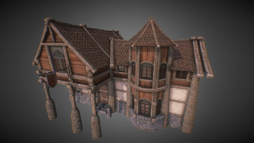 Tavern - 3D model by zeee7 [b280ba1] - Sketchfab