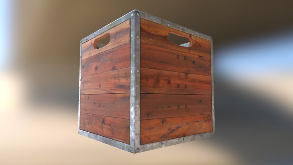 1920's Crate Game Model - Download Free 3D model by Nicholas Record ...
