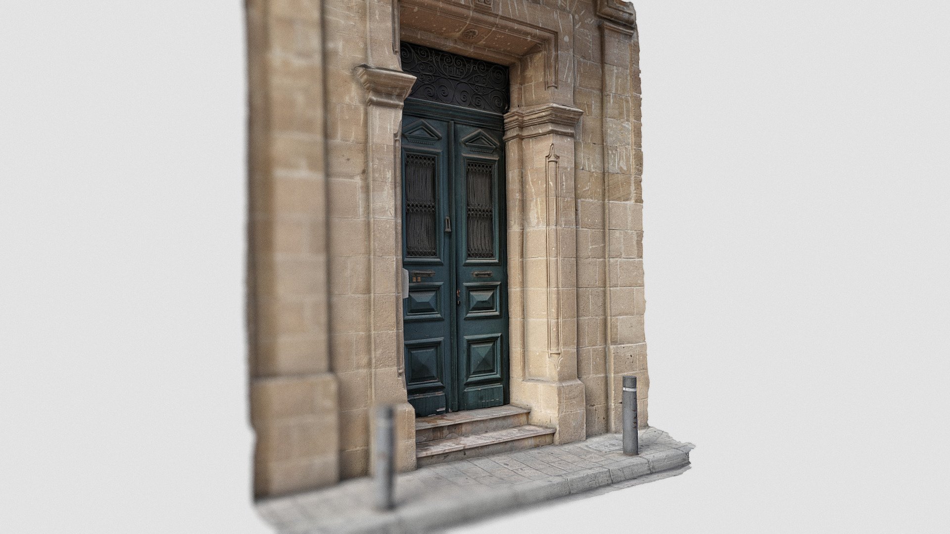 1914 - Green Door - 3D model by inicosia_cyens [b281c8e] - Sketchfab