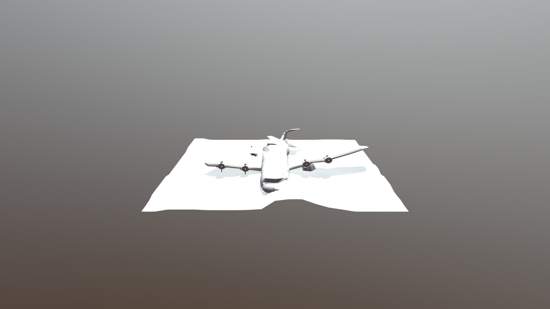 Crashed Plane - Download Free 3D model by Andrew Luke (@AndrewLuke ...