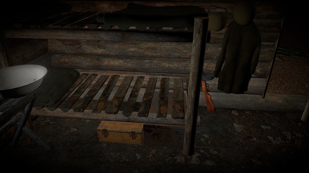 Guerrilla bunker and clearing-hospital - 3D model by Digitization ...