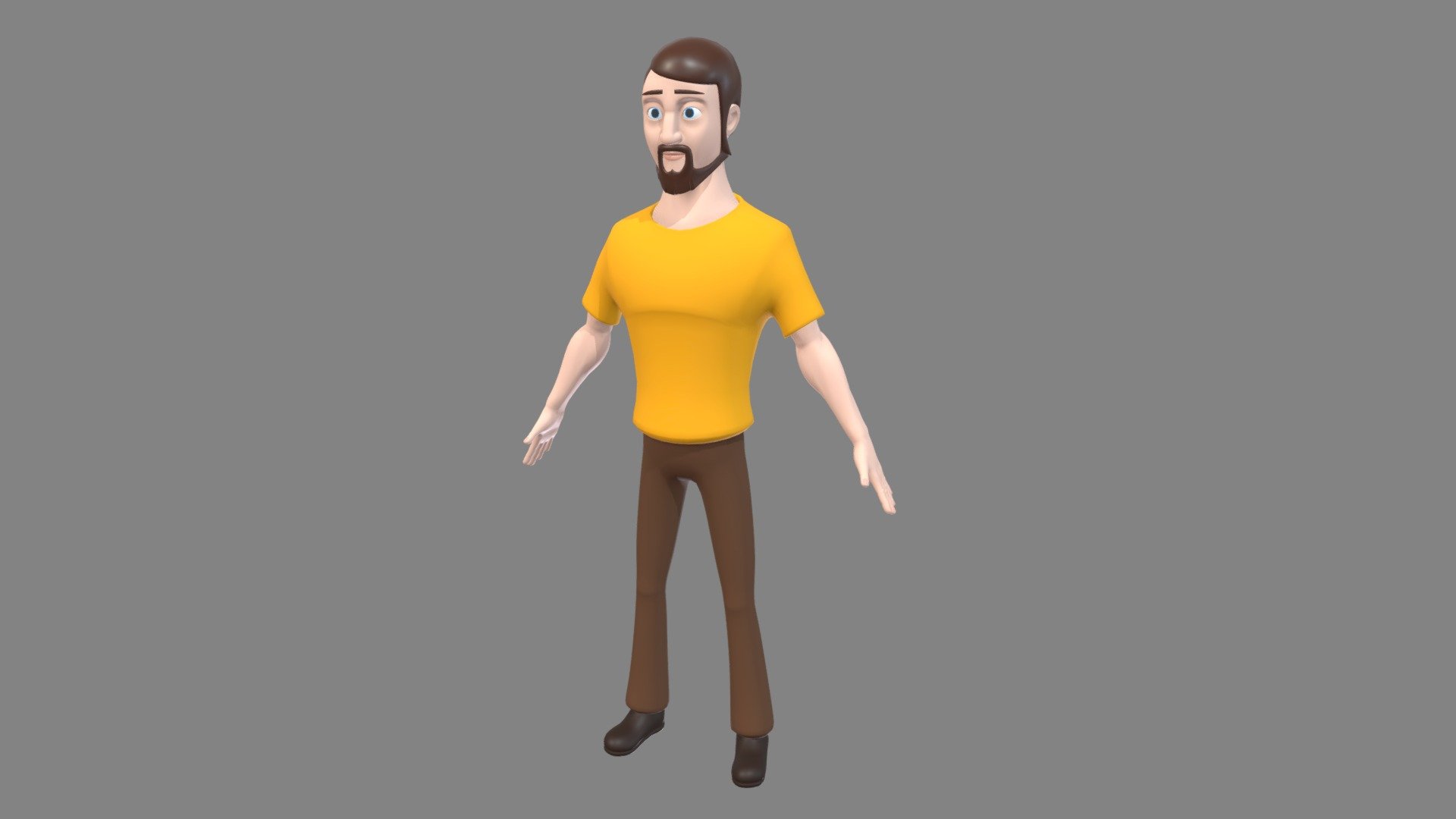 Man Character - Buy Royalty Free 3D model by bariacg [b2848de ...