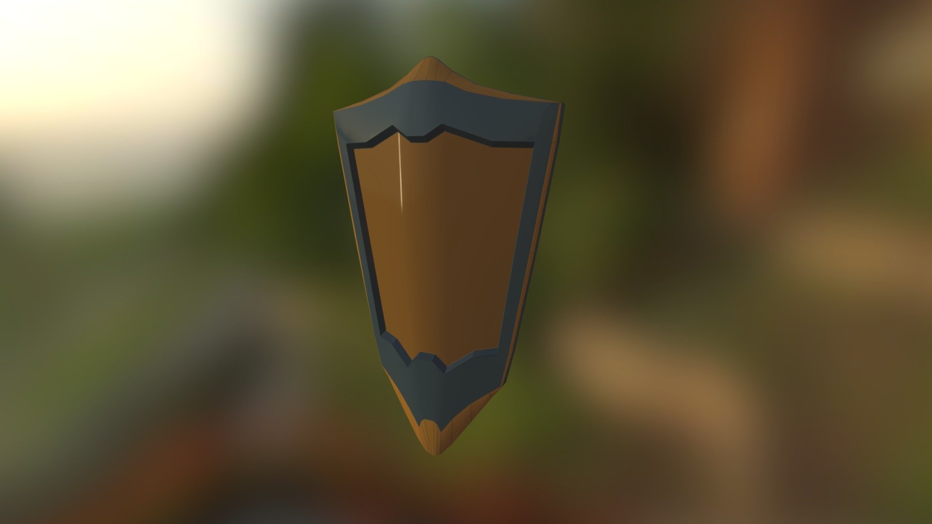 Minimal Shield - 3D model by deanhull_design [b284d11] - Sketchfab