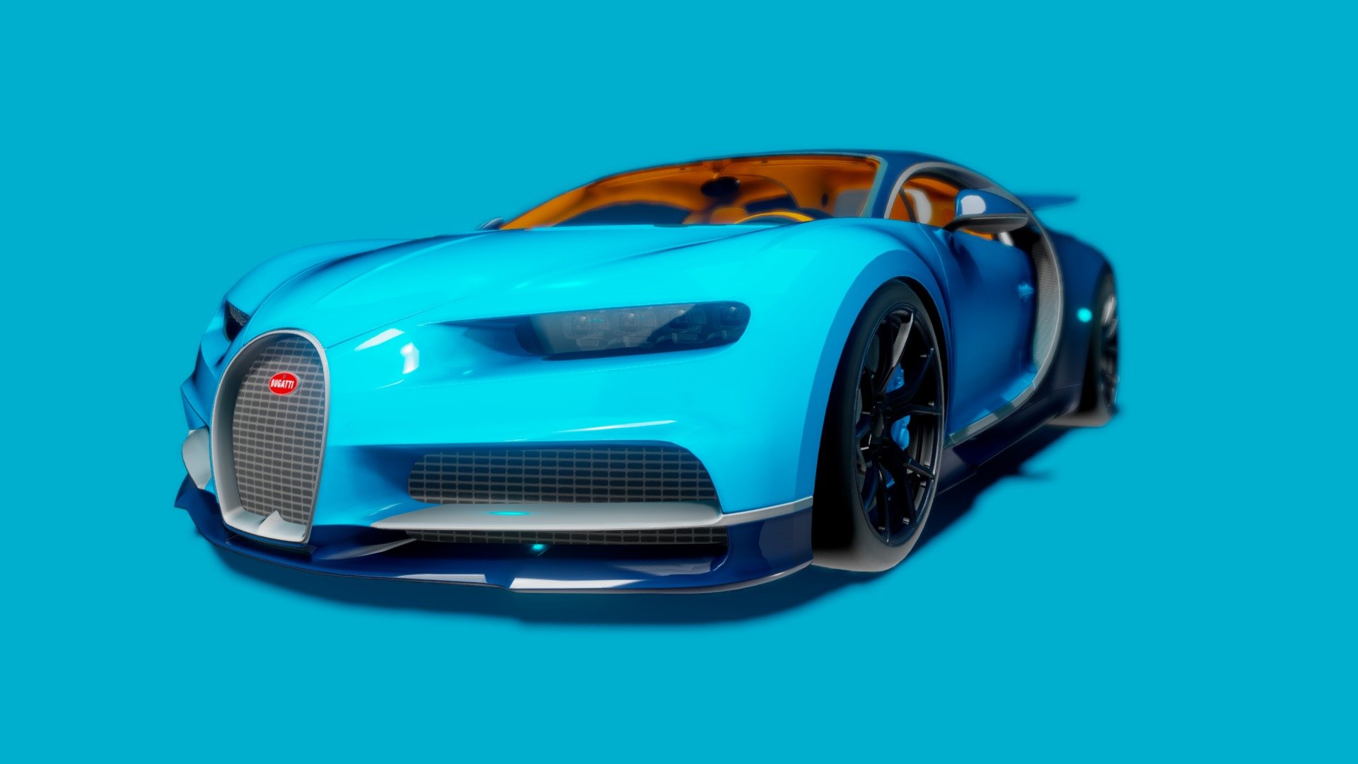Bugatti chiron - Download Free 3D model by kevin (ケビン) (@sohyalebret ...