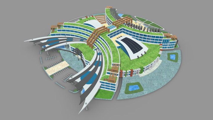 Hotel-building 3D models - Sketchfab