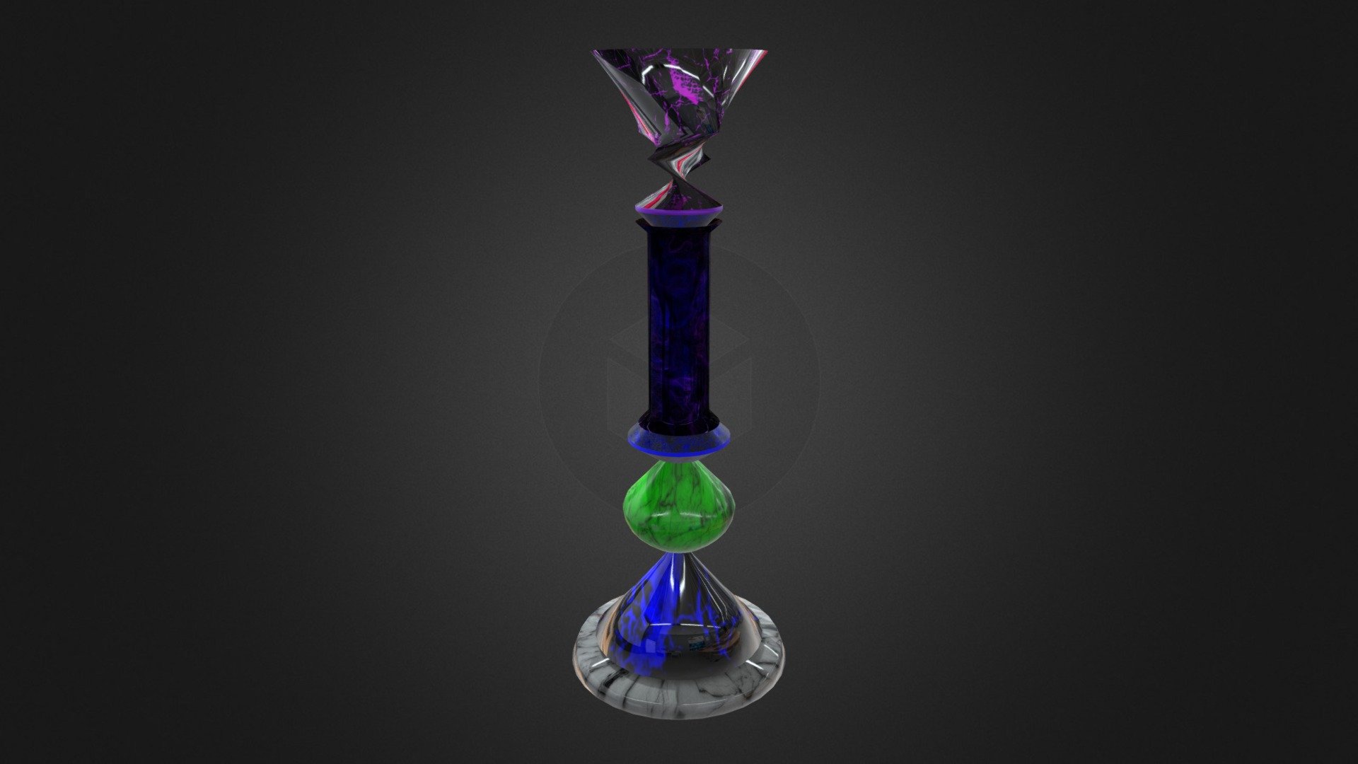 Marble Alien Stadium Column - 3D model by Gortiva [b28825d] - Sketchfab
