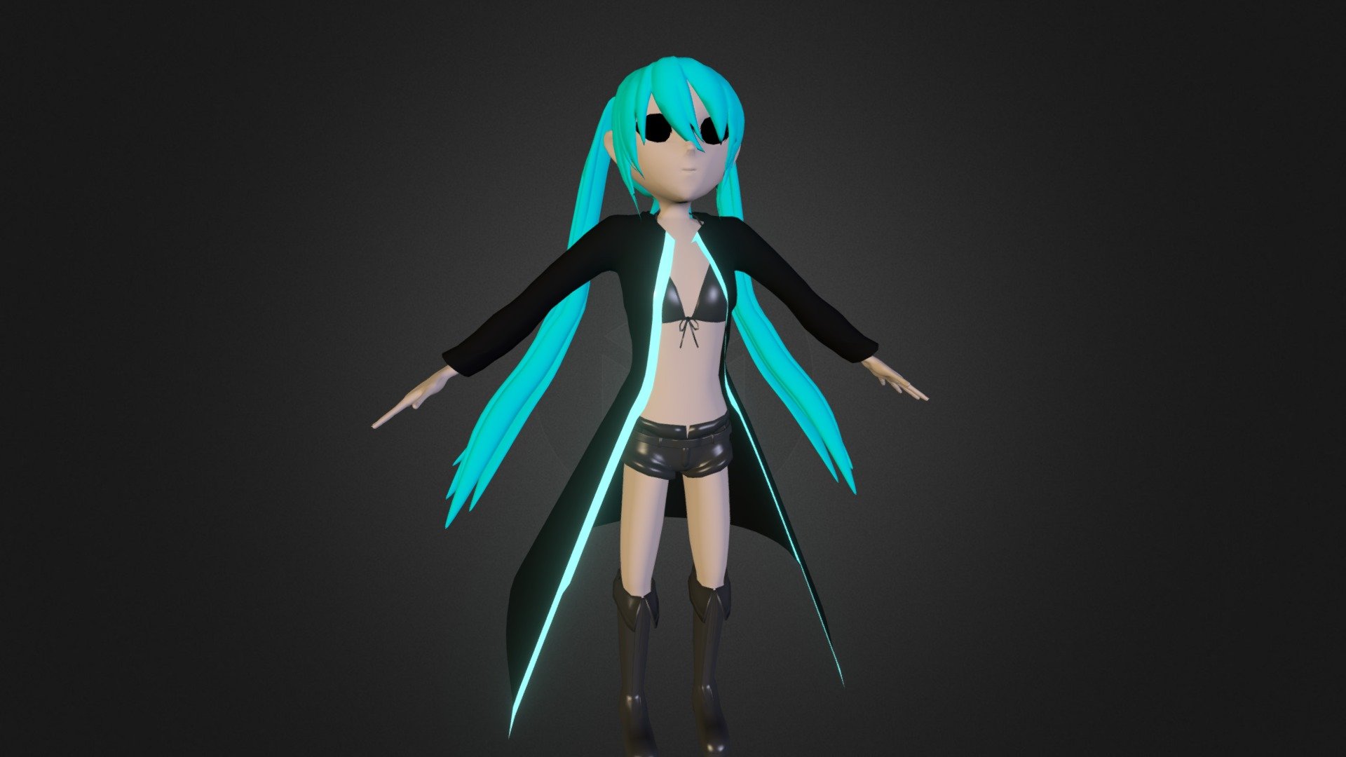 Evelyn - 3D model by ligthvirus [b28b170] - Sketchfab