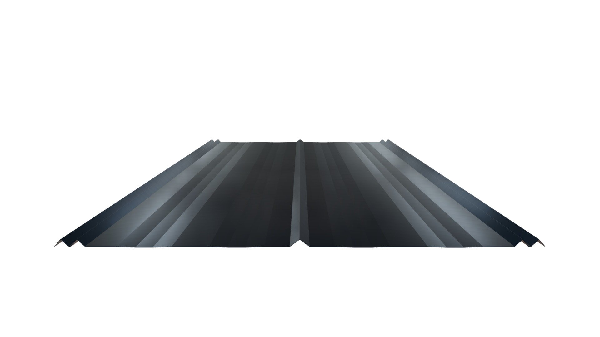 5V Crimp 3/8" AG Panel - Exposed Fastener - 3D model by roofingmetals ...