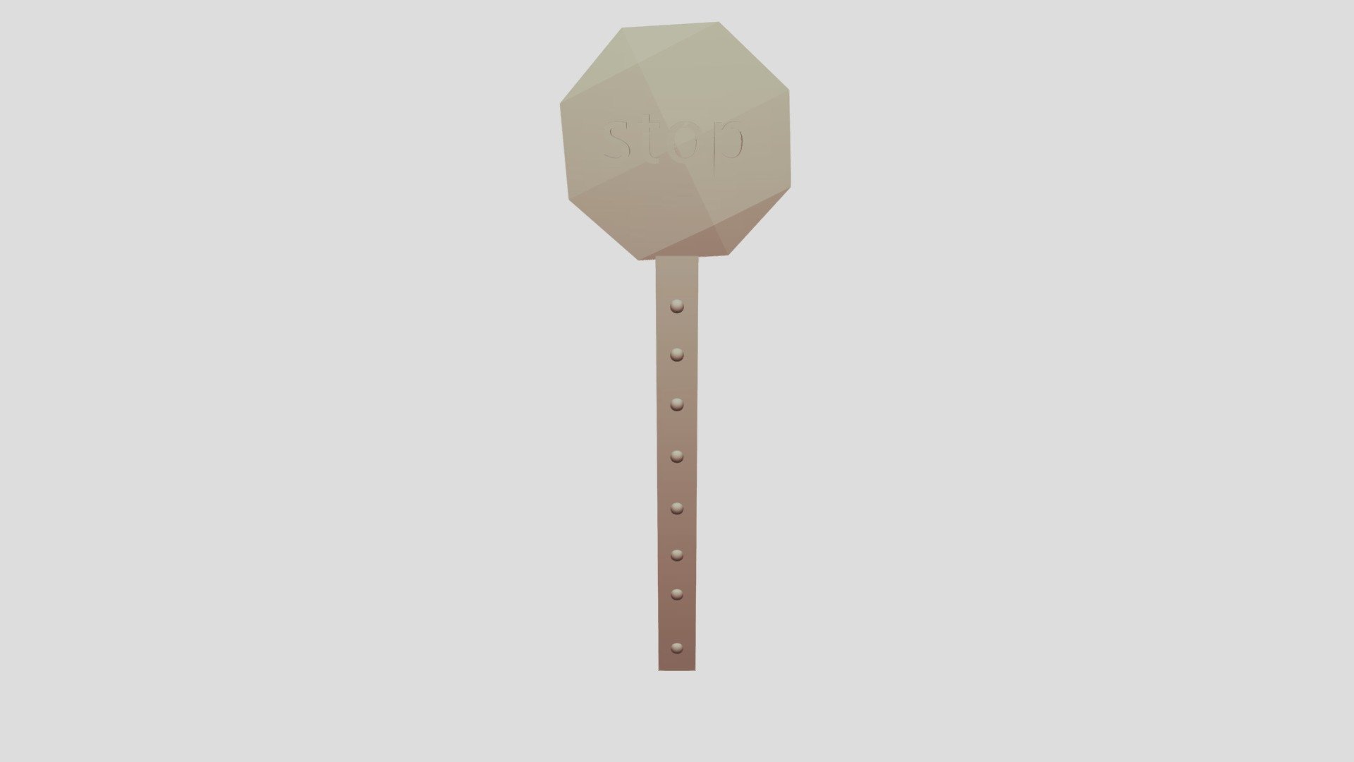 Stop Sign - 3D model by TaylorCoop [b28effd] - Sketchfab
