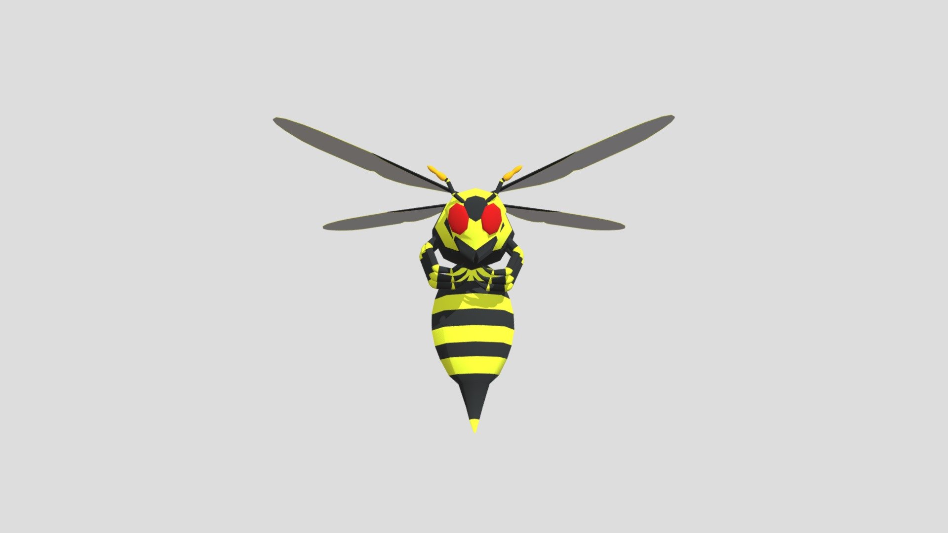 wasp low poly modle - Download Free 3D model by Maxscorpionz [b28fe04 ...