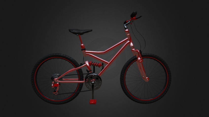 Mountainbike - 3D model by L (@ralph-b) [b2908d8] - Sketchfab