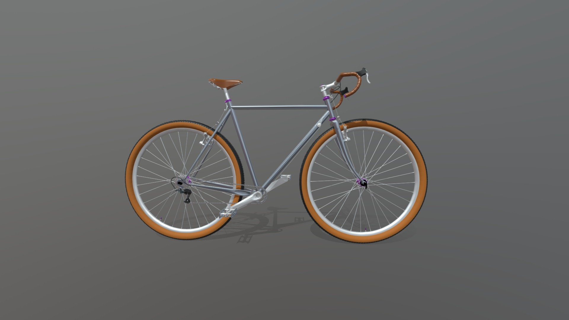 Surly bike - 3D model by StarvedModeller [b291d35] - Sketchfab