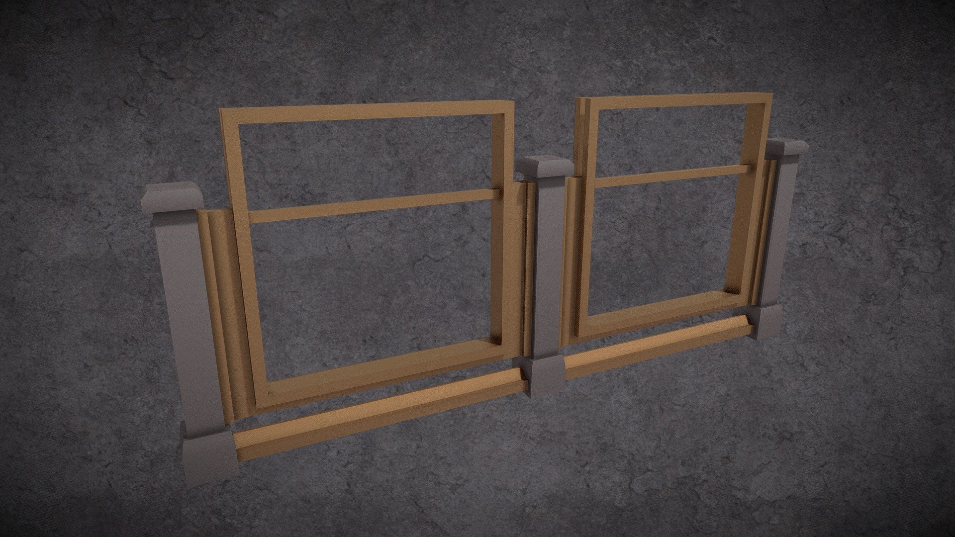 Square Window Wall WIP - By Velivian Fesothe - 3D model by Velivian ...